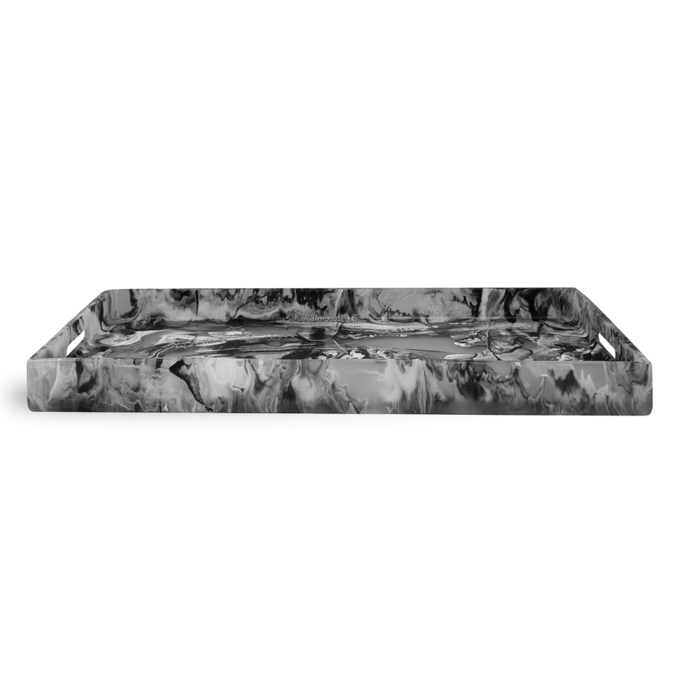 Rectangle Handled Tray in Black – Odd McLean