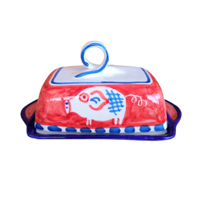 Ceramic Butter Dish in Pig – Odd McLean