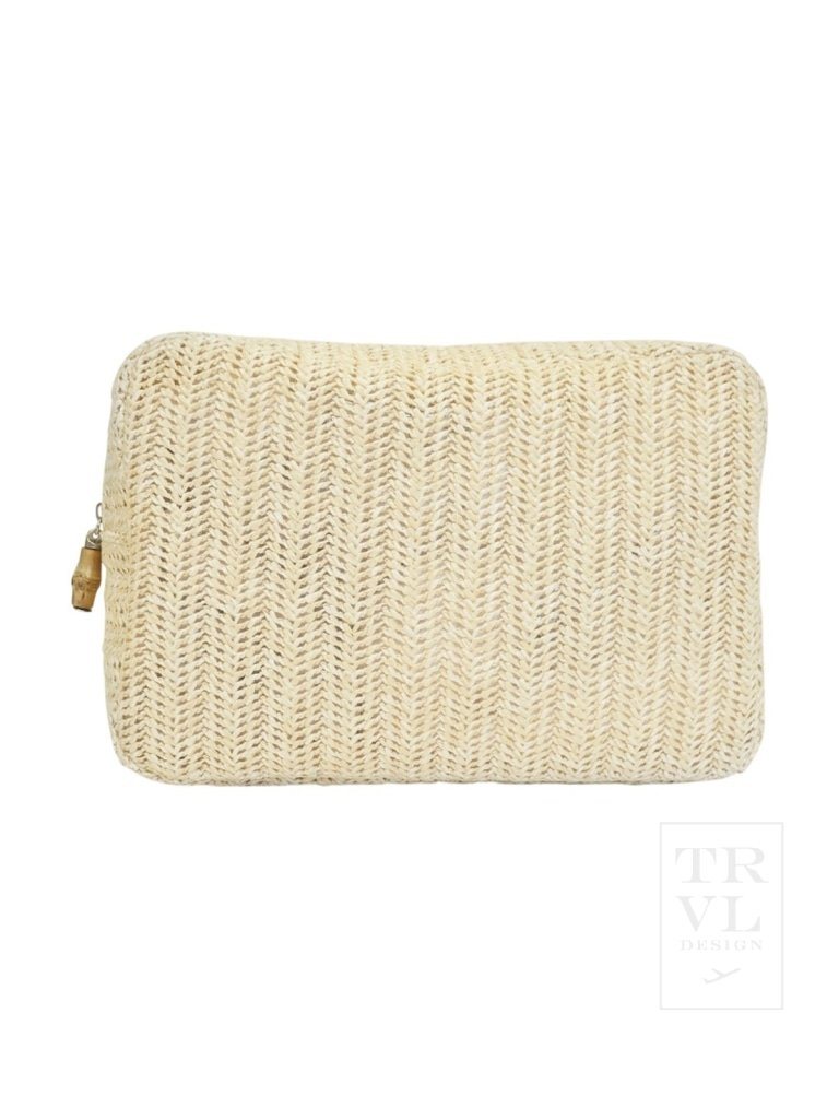 Big Glam Straw Makeup Bag (Various Colors) – Odd McLean