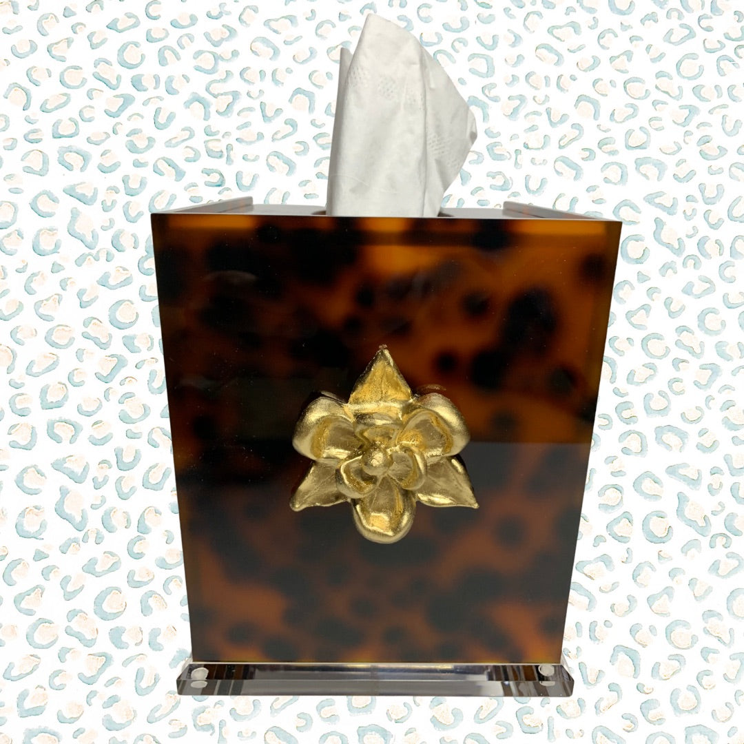 Magnolia Tissue Box in Tortoise – Odd McLean